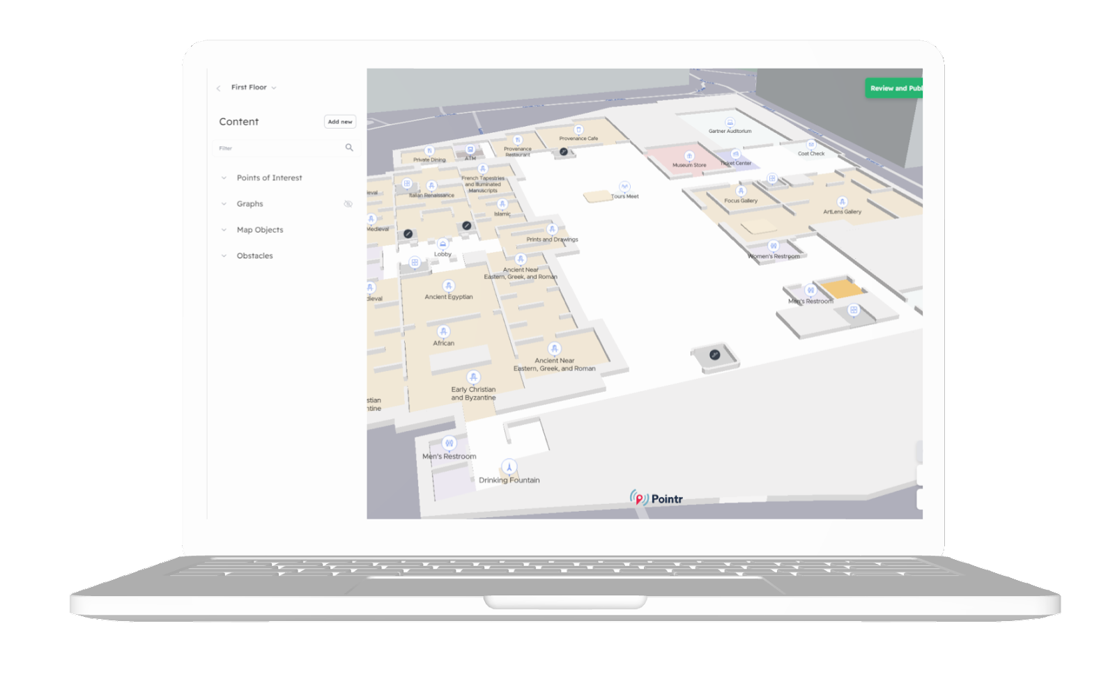Pointr Cloud Indoor Location CMS | Pointr Deep Location®